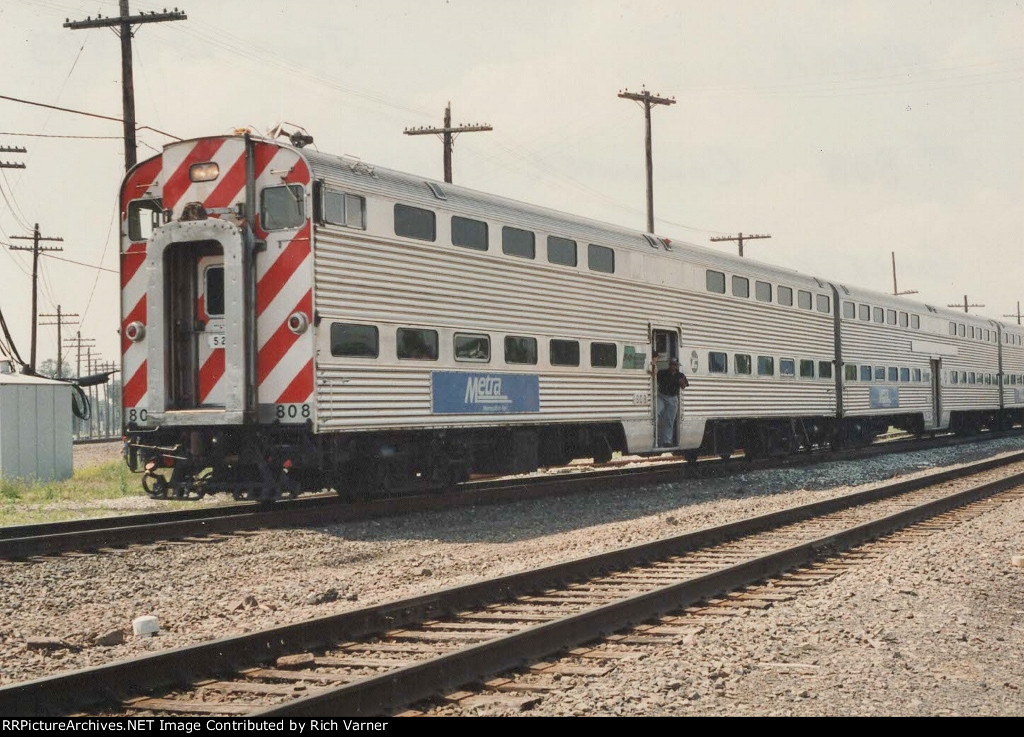 Chicago Metra (METX) Cab Car #808